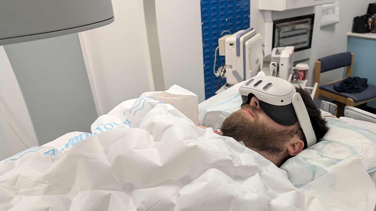 Virtual reality helps ease the pain for patients